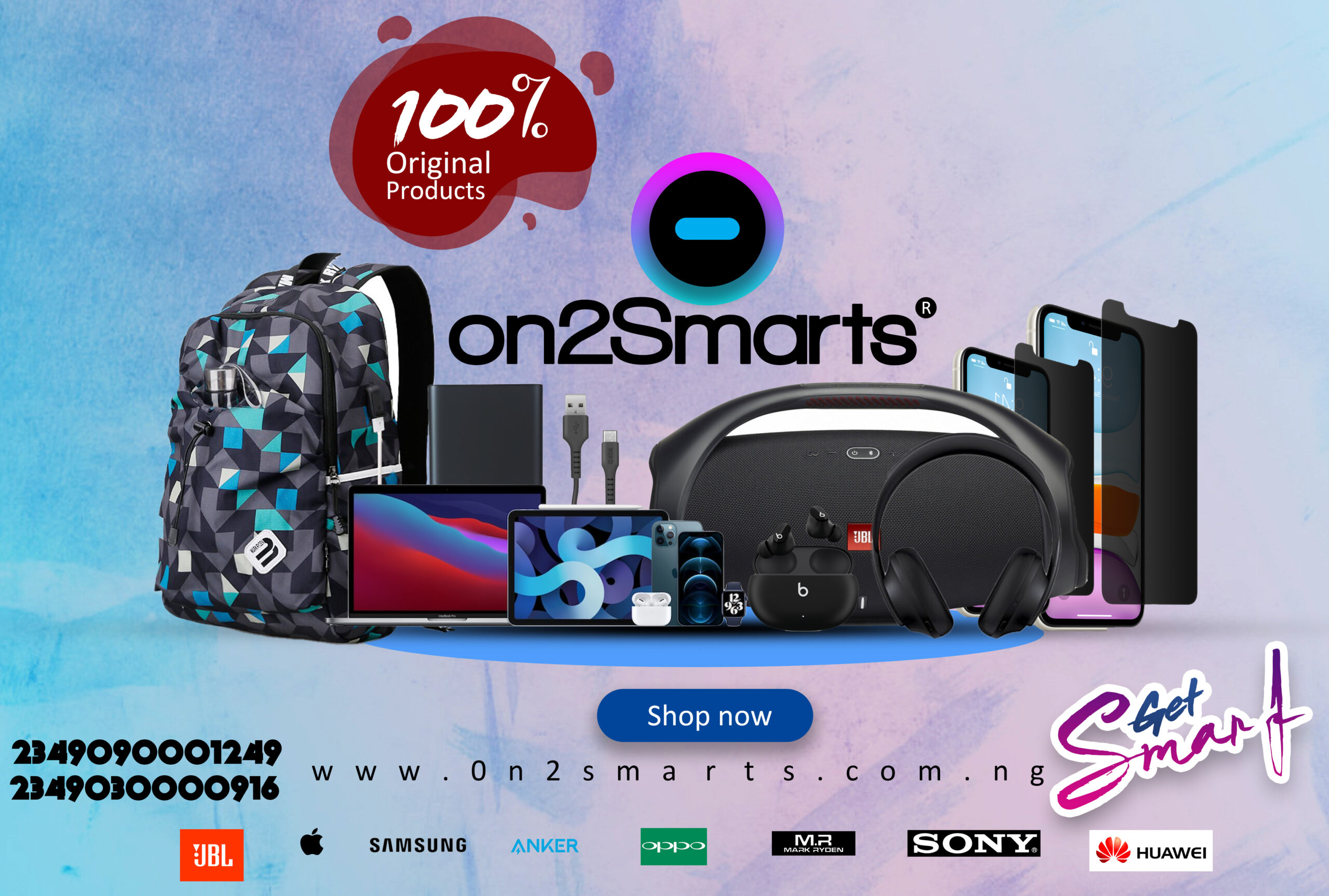 On2Smarts Tech Gadgets - Quality Ankers, Green Lion, Mark Ryden